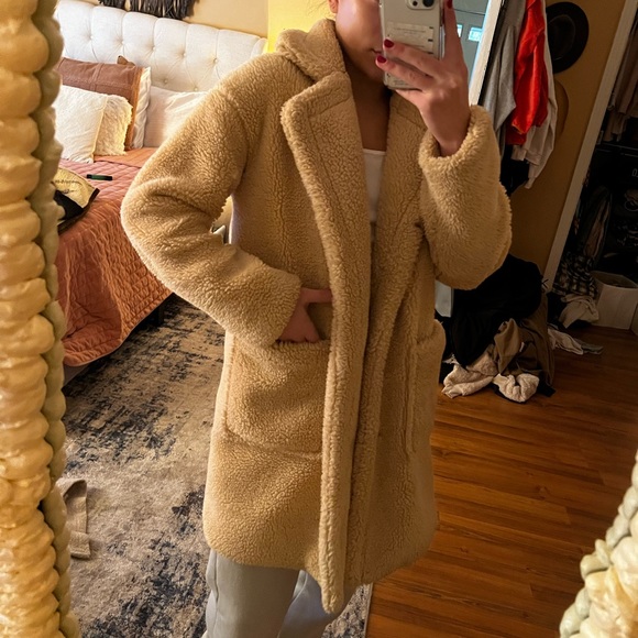 Jackets & Coats | Long Teddy Coat | Poshmark